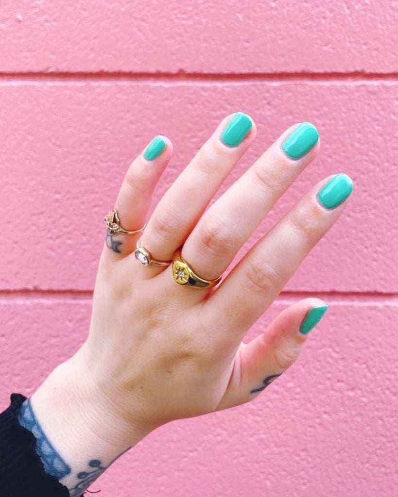 Palate Polish | Robin Egg Nail Polish | Hazel & Rose | Minneapolis